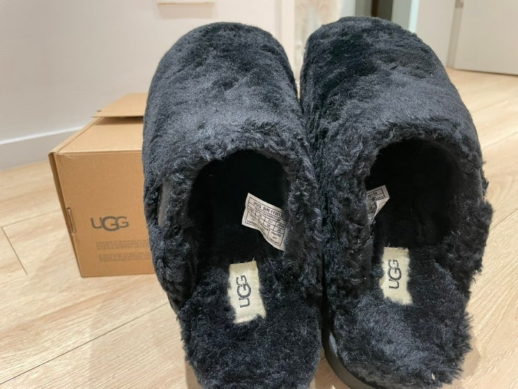 Ugg 어그 퍼즈슈가 슬라이드 미국어그 슬리퍼 호주에서 직구하기 Us7 사이즈 팁 네이버 블로그