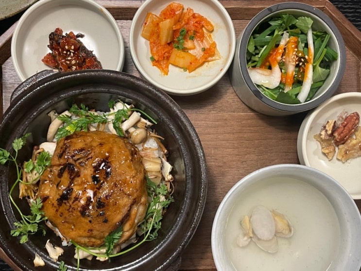 서울잠실 하트파트 솥밥 맛집 한상 차림 롯데월드몰 솥밥 롯데월드몰 한식 네이버 블로그