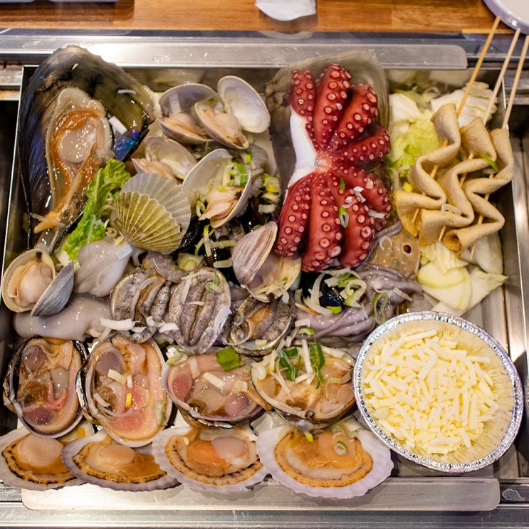 파주 야당역 맛집 바다수퍼해물천하조개구이 국물조개찜 네이버 블로그