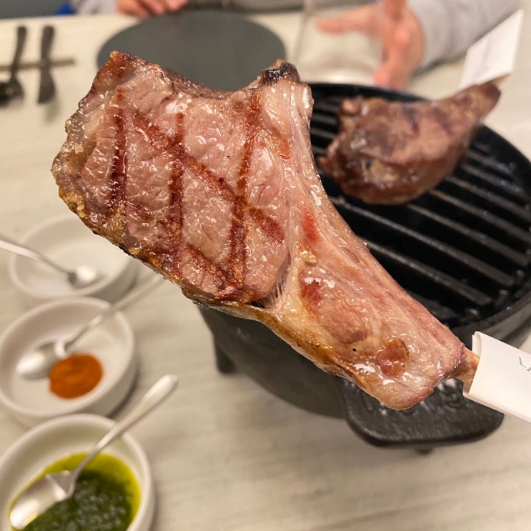 광교 양갈비 맛집 반한 램브란트 광교점 네이버 블로그