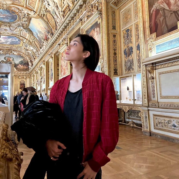 230121 세븐틴 정한 인스타그램 | Goodbye Paris 💙🤍 ️ : 네이버 블로그