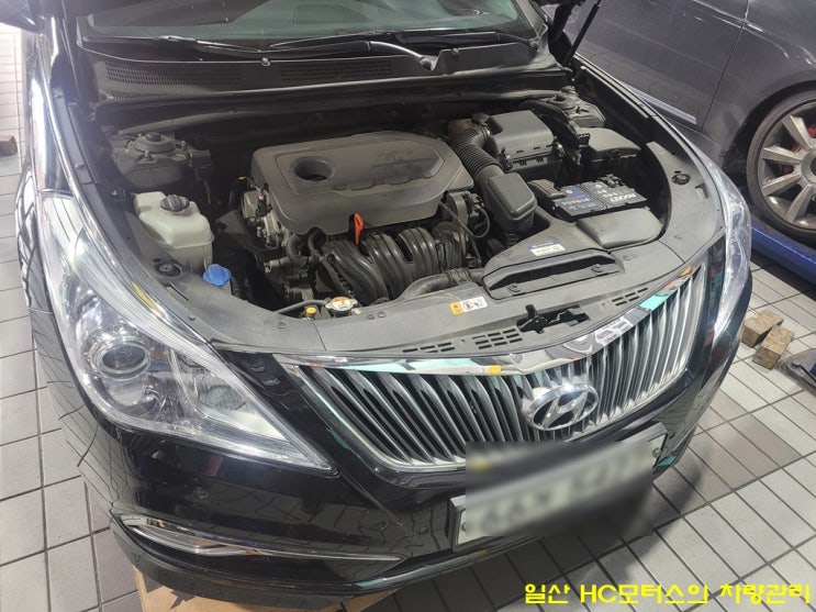 그랜저HG / GDI크리닝, GDI흡기크리닝, GDI인젝터크리닝, GDI연소실크리닝, GDI노킹소음, GDI카본제거, 엔진플러싱, 퍼펙트엔진플러싱, 아즈텍합성유, 일산HC ...