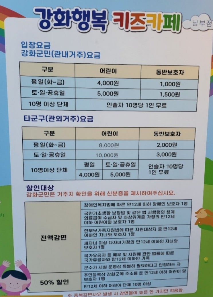 까꿍들과 설 전날 강화행복키즈카페(남부점) 방문 : 네이버 블로그