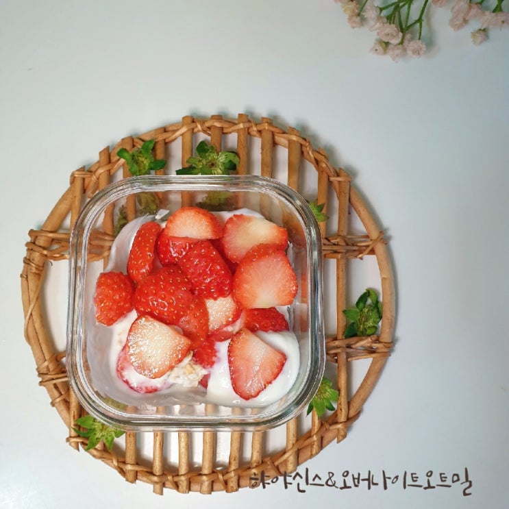 오나오 만들기 오버나이트 오트밀 요거트 용기 칼로리 간편한아침식사 네이버 블로그
