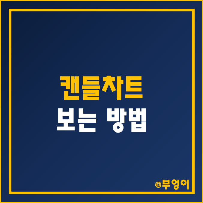 주식기초 캔들 주식 차트 보는 법 양봉 및 음봉 확인 방법 시가 종가 등 초보를 위한 용어 네이버 블로그