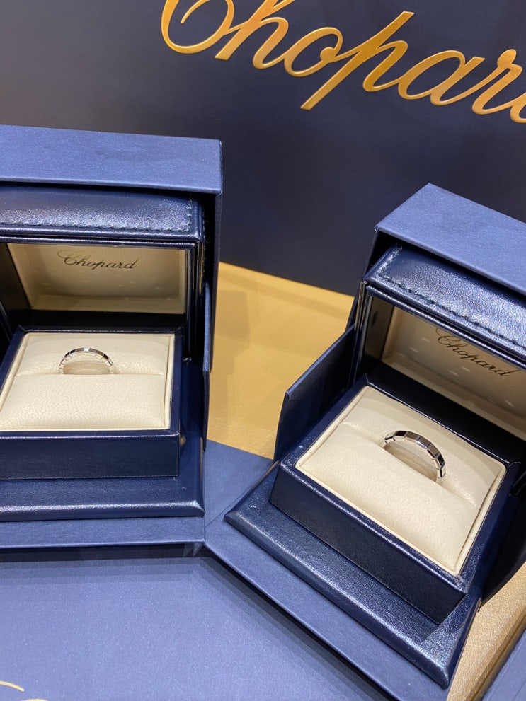 ♥wedding07 웨딩밴드 브랜드 투어1편 백화점💍feat쇼파드 아이스큐브 가격인상 네이버 블로그
