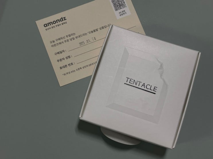 텐타클 ; 델마르 실버 반지 (델/마르) : 네이버 블로그