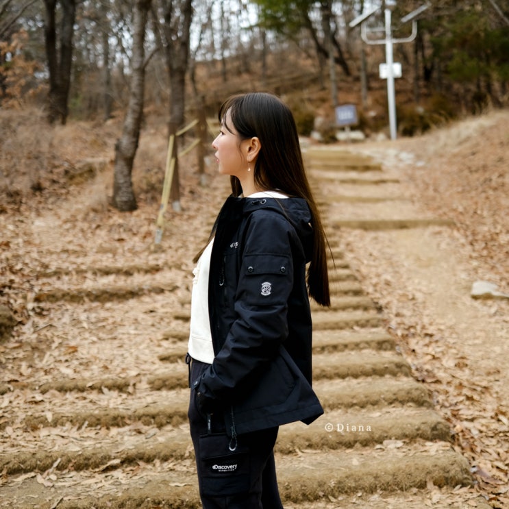디스커버리 여자 바람막이 추천 여성 등산 고프코어 룩 고어텍스 자켓 네이버 블로그