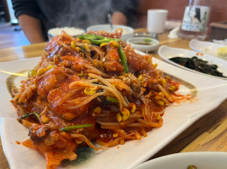 인천 아구찜 맛집 서구청 점심 푸짐했던 싱싱꽃게랑아구 네이버 블로그
