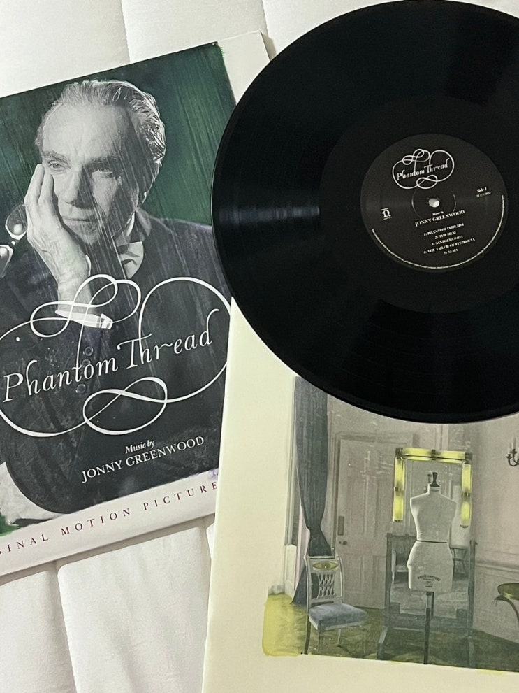 영화 팬텀 스레드 LP VINYL 리뷰 Phantom Thread 엘피 바이닐 사운드트랙 Soundtrack 조니 그린우드 ...