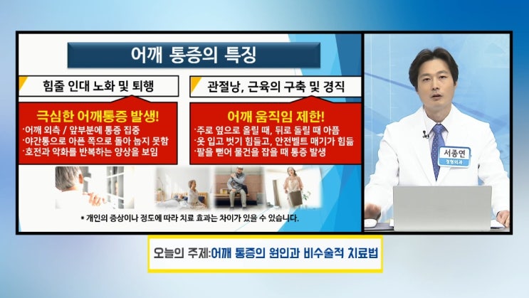 어깨회전근개파열 증상 수술하지 않는 병원의 어깨 최소침습치료법 네이버 블로그