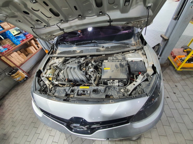 QM3 가솔린 정비(플러그,수온경고등점등) : 네이버 블로그