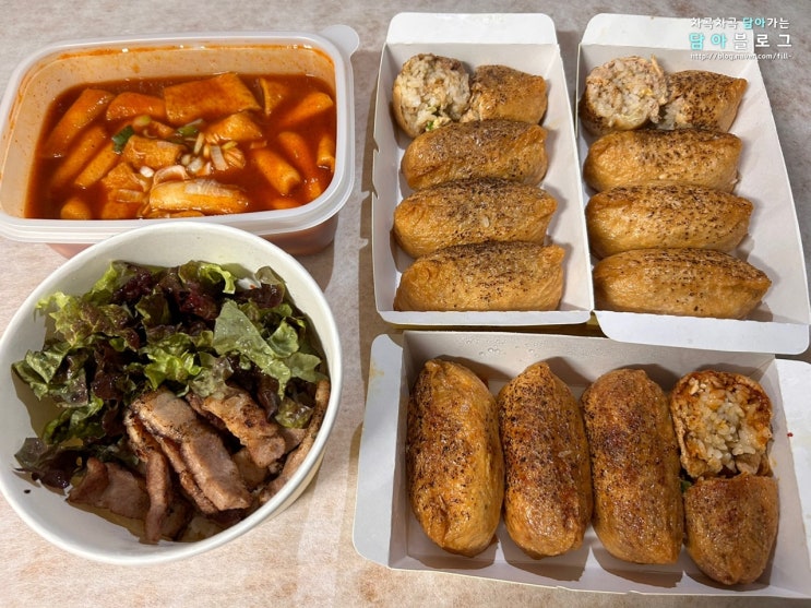 대구 현풍 테크노폴리스맛집 여부초밥 텍폴배달맛집 불향가득 유부초밥 네이버 블로그