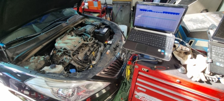 그랜저 HG 3.0 LPI 핸들로 전달되는 기분 나쁜 엔진 진동 엔진 떨림 : 네이버 블로그