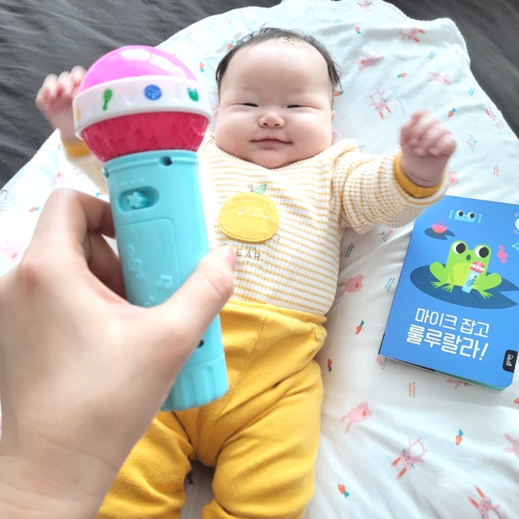 블루래빗 마이크놀이 동요 사운드북 마이크 잡고 룰루랄라 신나는 아기장난감 네이버 블로그