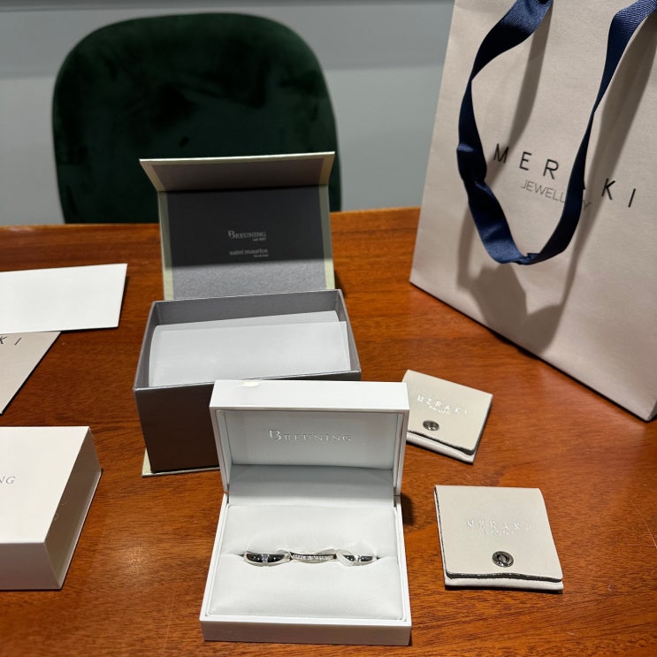 [예물] 청담 매라키 주얼리에서 웨딩밴드 : 네이버 블로그