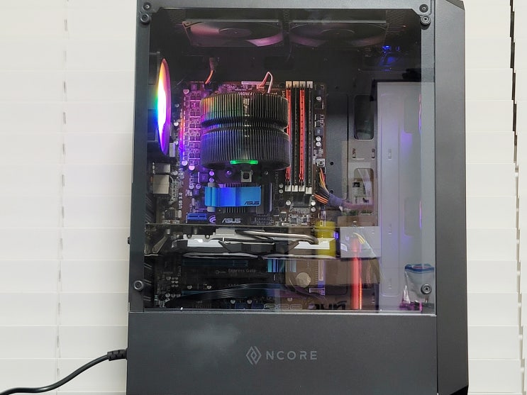 완벽한 쿨링 성능의 컴퓨터케이스! 앱코케이스 NCORE G30 트루포스 블랙 : 네이버 블로그