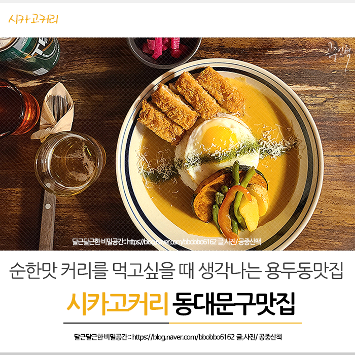 순한맛커리를 먹고 싶을 때 생각나는 제기동 맛집 시카고커리 동대문구청맛집 네이버 블로그