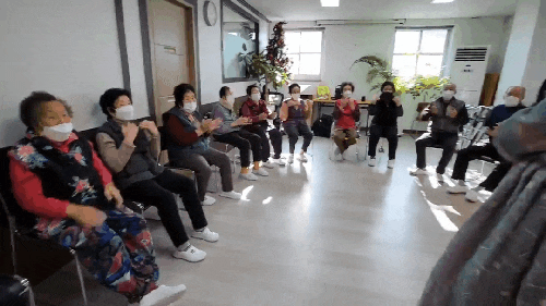 ｜광주아리울교육∥음악신체｜ 노인 청력 강화 · 어르신 치매예방 · 교구 활용 음악 힐링 수업 · 전남 광주 시니어 교육 프로그램