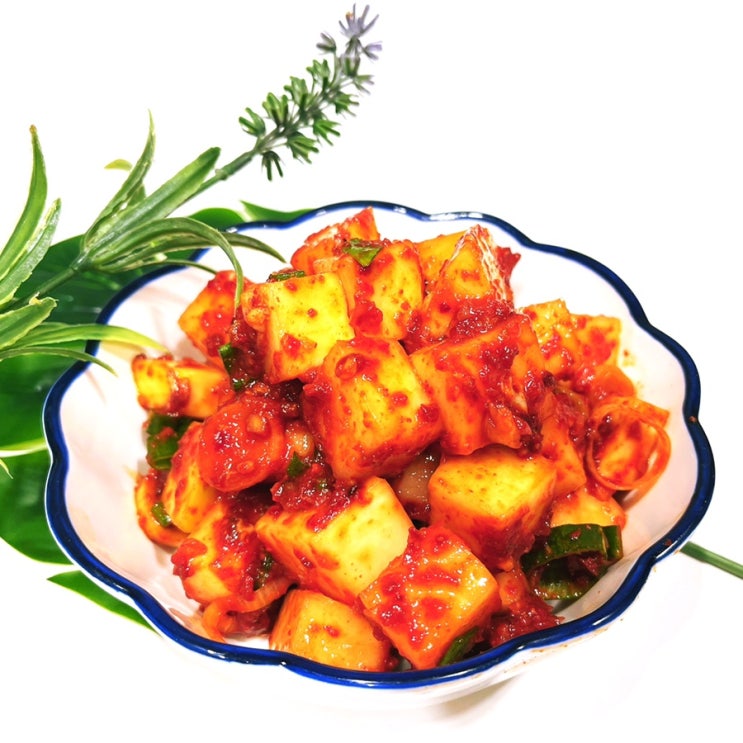 백종원 깍두기 담그는법 무김치 깍두기 만들기 김치양념 김치 밀가루풀 만들기 : 네이버 블로그