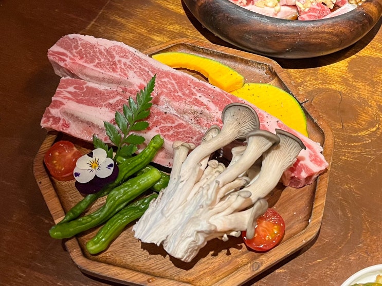 신용산역 맛집 화양연화 삼대갈비로 유명한 퓨전식 화로구이집 네이버 블로그