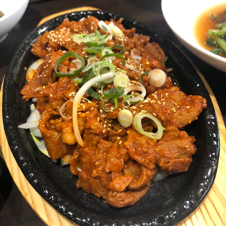 광명쌈밥 하안동 밤일마을맛집 편안한 분위기의 든든한 한 끼 식사 고추장불고기 정식 먹었어요 네이버 블로그