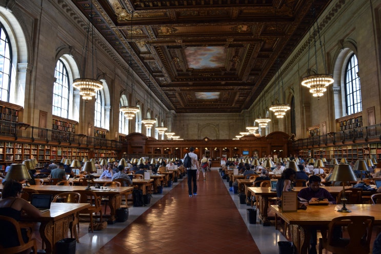 뉴욕 New York Public Library...NYPL 퍼블릭 라이브러리는 도서관 or 뮤지엄...? : 네이버 블로그