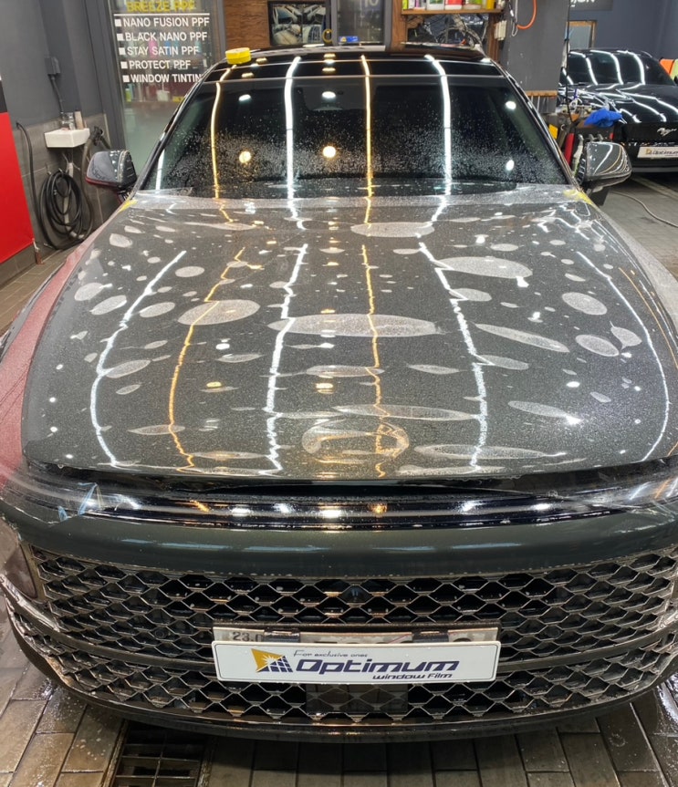 동대문 PPF(나노 퓨전) 패키지 장안동 파카룬 본점 디올뉴그랜져 GN7 PPF+유리막 코팅 시공 : 네이버 블로그