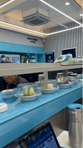 구미 문성 기차가 초밥 배달해주는 이색 회전초밥 맛집 스시스테이션” 강력추천 네이버 블로그