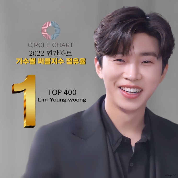 임영웅 써클차트 2022 연간차트 가수별 써클지수 점유율 TOP400 1위 🎉 히어로 믿고갑니다 이제나만 믿어요 : 네이버 블로그