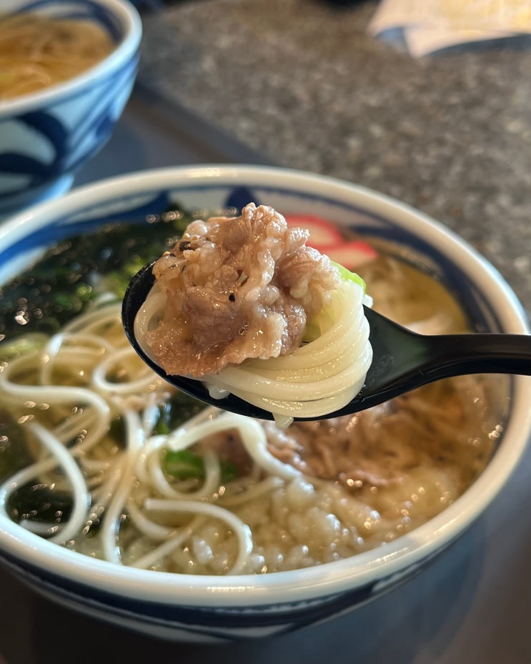 동부산 맛집 진가와 롯데아울렛 동부산점 소고기 우동 메뉴 추천 네이버 블로그