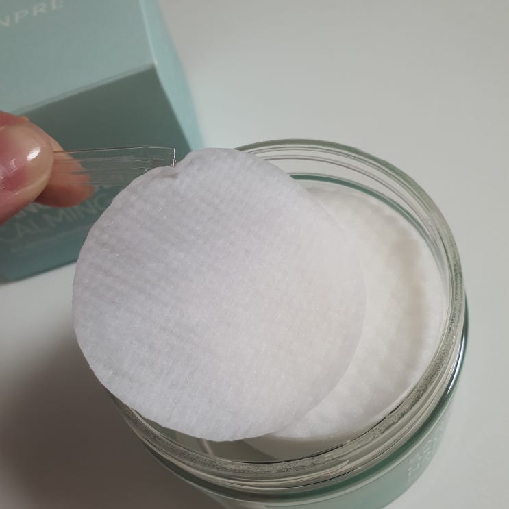 토너패드 산프레 카밍패드, 모공토너패드 SANPRE OXYGEN NANO BUBBLE CALMING PAD : 네이버 블로그