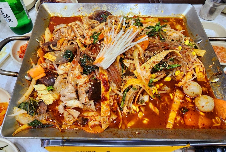 목포 하당 쌍둥이원조순대 족발 곱창볶음 곱창전골 네이버 블로그