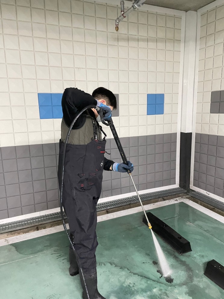 진주 건물 지하 주차장 청소 및 사천 순천 광양 여수 고압 세척 청소업체는 크린앤화이트 네이버 블로그
