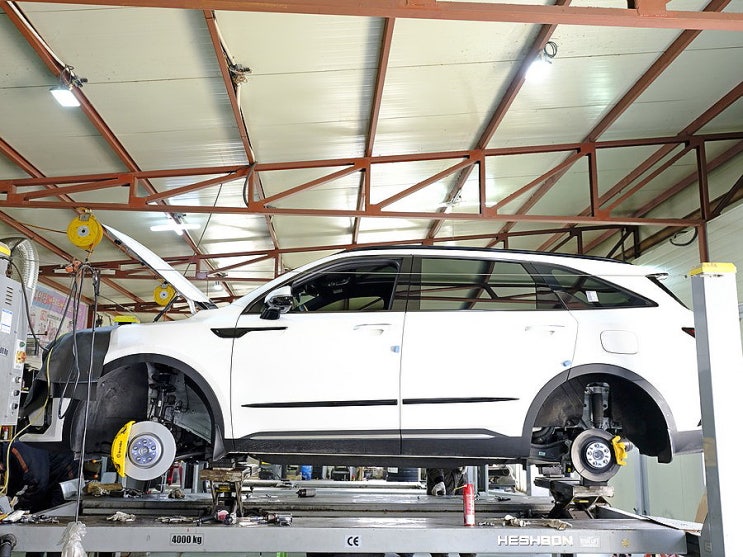 쏘렌토 MQ4 브레이크_가성비 끝판왕 만도 스타일리쉬 4P! : 네이버 블로그