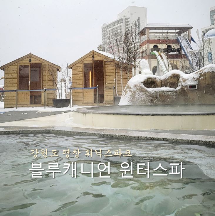 휘닉스파크 평창 블루캐니언 윈터스파 야외 워터파크 네이버 블로그