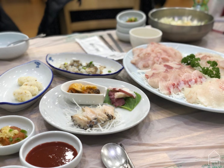 ::부산해운대맛집:: 동백섬횟집 : 네이버 블로그