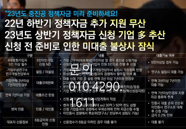 예고 중소기업자금지원센터 중소기업자금 무료노무사 부산고용지원금 네이버 블로그