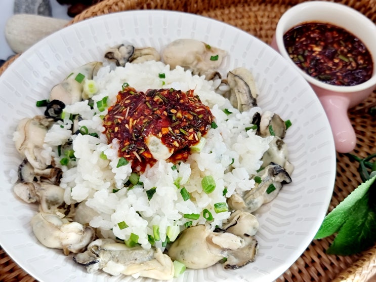 굴밥 맛있게 만들기 고로쇠 굴밥 이영자 레시피 참기름 1스푼 달래 양념장 네이버 블로그
