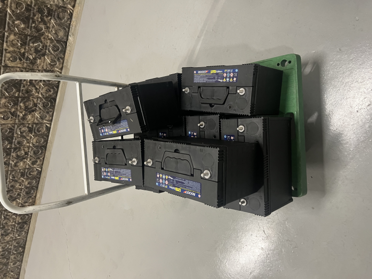 경기도 화성시 OO 빌딩 정류기반 RP100-12 (12V 100AH), 비상발전기 RP150-12 (12V 150AH ...