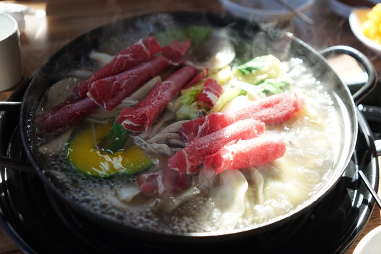 풍동맛집 푸짐한 아리랑개성손만두 만두전골 네이버 블로그