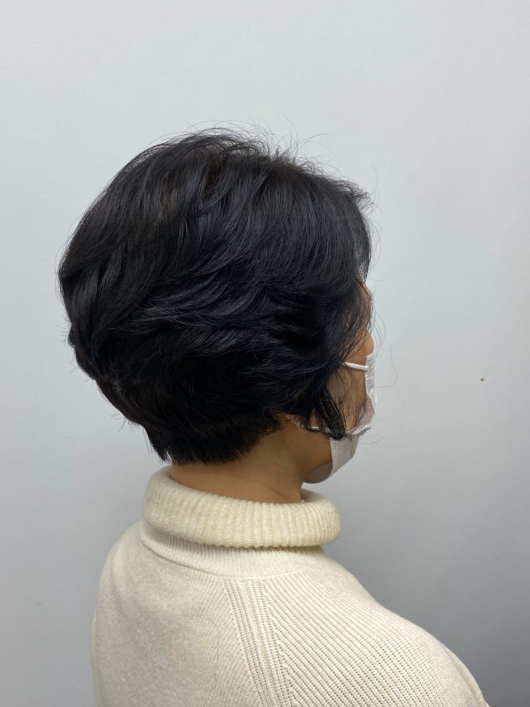 준오헤어 송파아이파크점 진솔 디자이너님께 보브단발펌 받기💇♀️ 장지역미용실 송파 미용실 중년여성 헤어스타일 추천