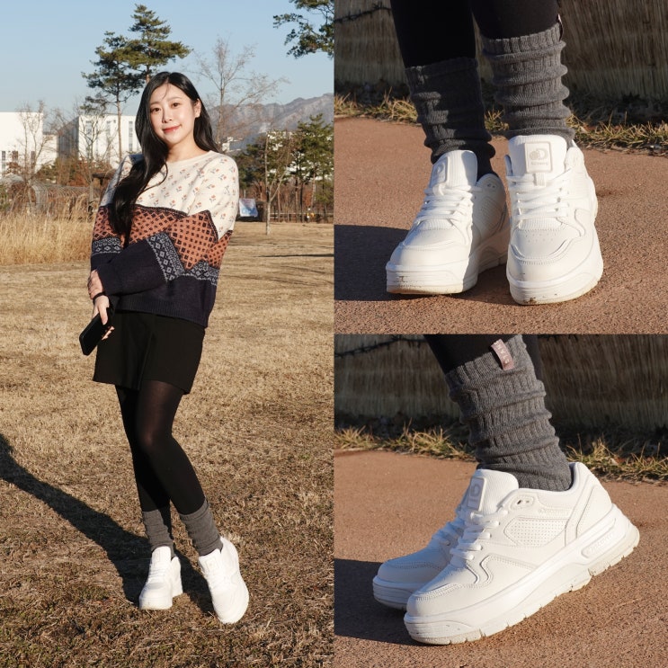 디스커버리 키높이스니커즈 브릭qt 여성운동화 어느룩에도 찰떡 네이버 블로그