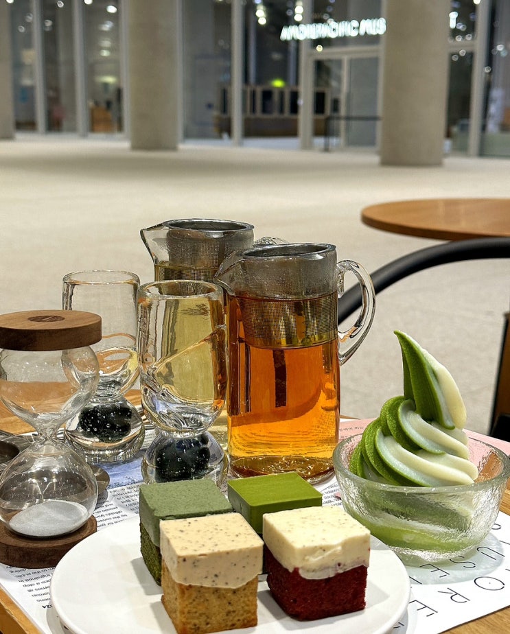 용산에서 오후에 차 한 잔 하기좋은 신용산역 카페 오설록티하우스 용산파크점 후기 네이버 블로그