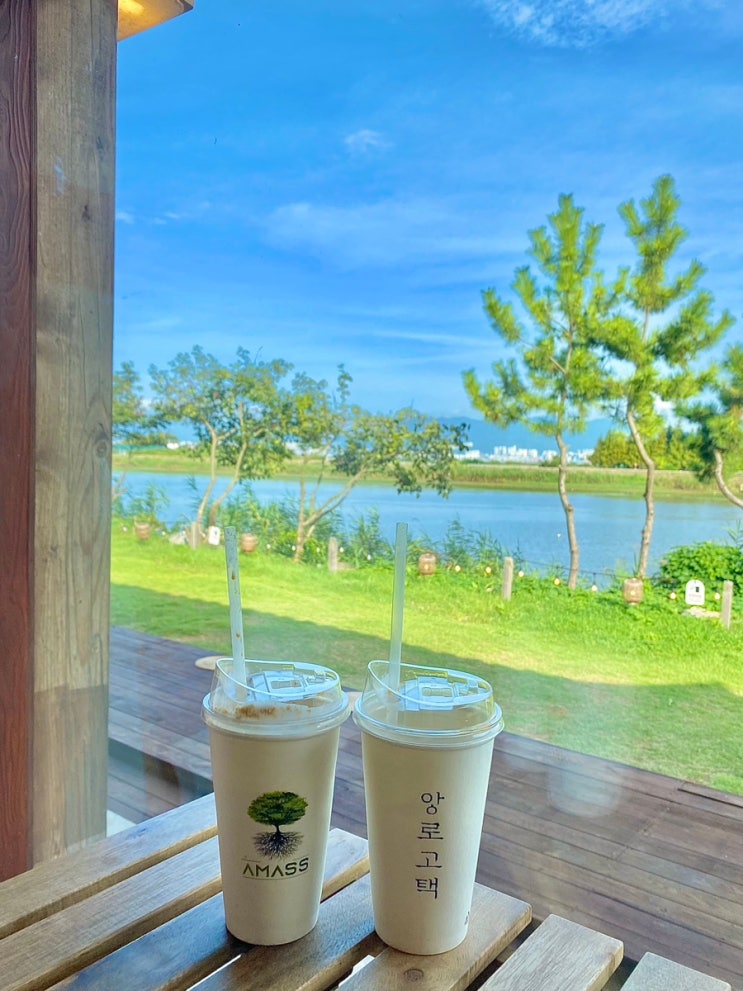 [부산] 강서구 '앙로고택' 낙동강뷰 보면서 먹는 한옥카페 : 네이버 블로그