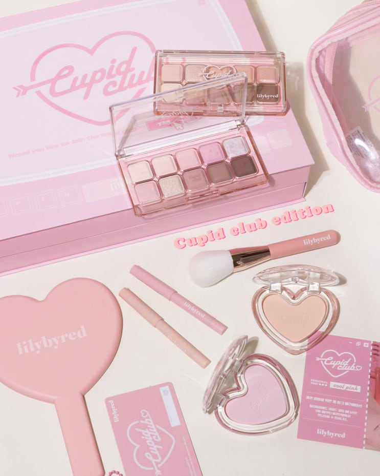 릴리바이레드 큐피드 클럽 에디션💘 무드키보드 치크 미니 젤라이너 여쿨라봄웜라 모여랏 네이버 블로그