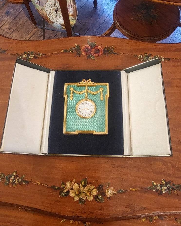 Enamel Miniature Clock KITNEY&CO LONDON 에나멜 미니어처 시계 : 네이버 블로그