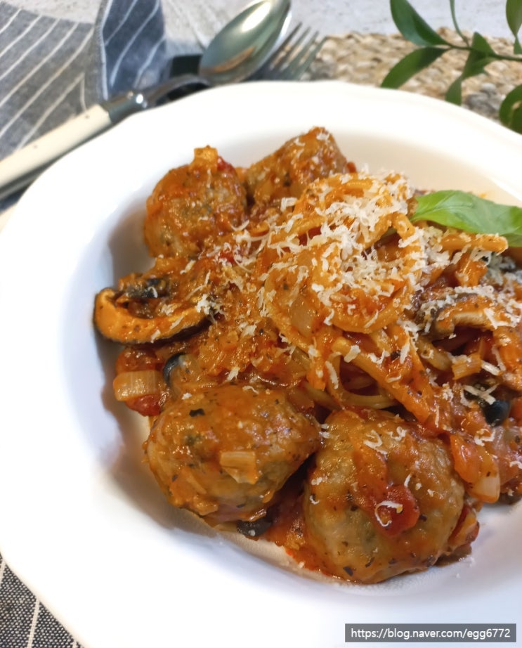 토마토 스파게티 만들기 파스타면 종류 굴림 만두 활용 토마토 파스타 만들기 : 네이버 블로그