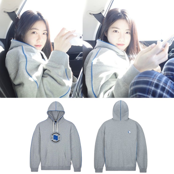 오버핏 여자 후드티 추천 신예은 인스타그램 사복패션 코디 정보컨버스 X 아더에러 셰입스 풀오버 후디 네이버 블로그