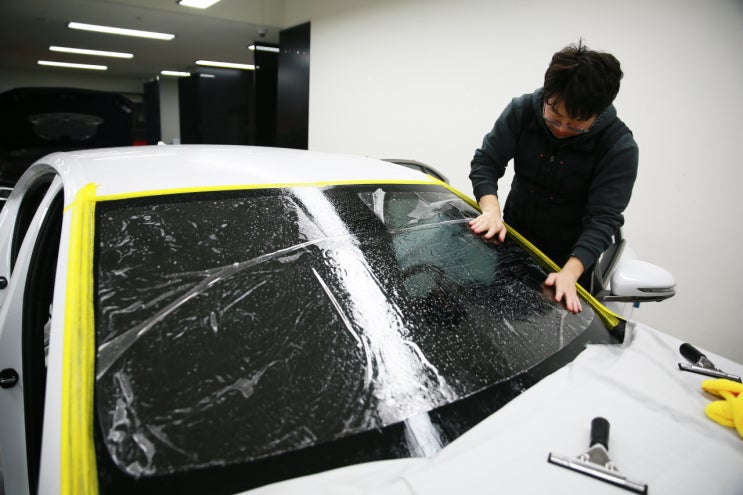 마포구 썬팅 제네시스 G70 썬팅 신차패키지 시공점 네이버 블로그